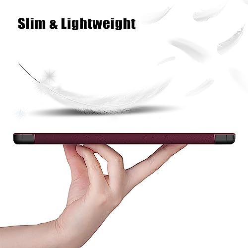 Tablet PC Case Case Compatible with Samsung Galaxy Tab A8 2021 (SM-X200/X205) Tri-Fold Smart Tablet Case,Ultra Slim Lightweight Stand Case Hard PC Back Shell Folio Case Cover,Auto Sleep/Wake Tablet Ca