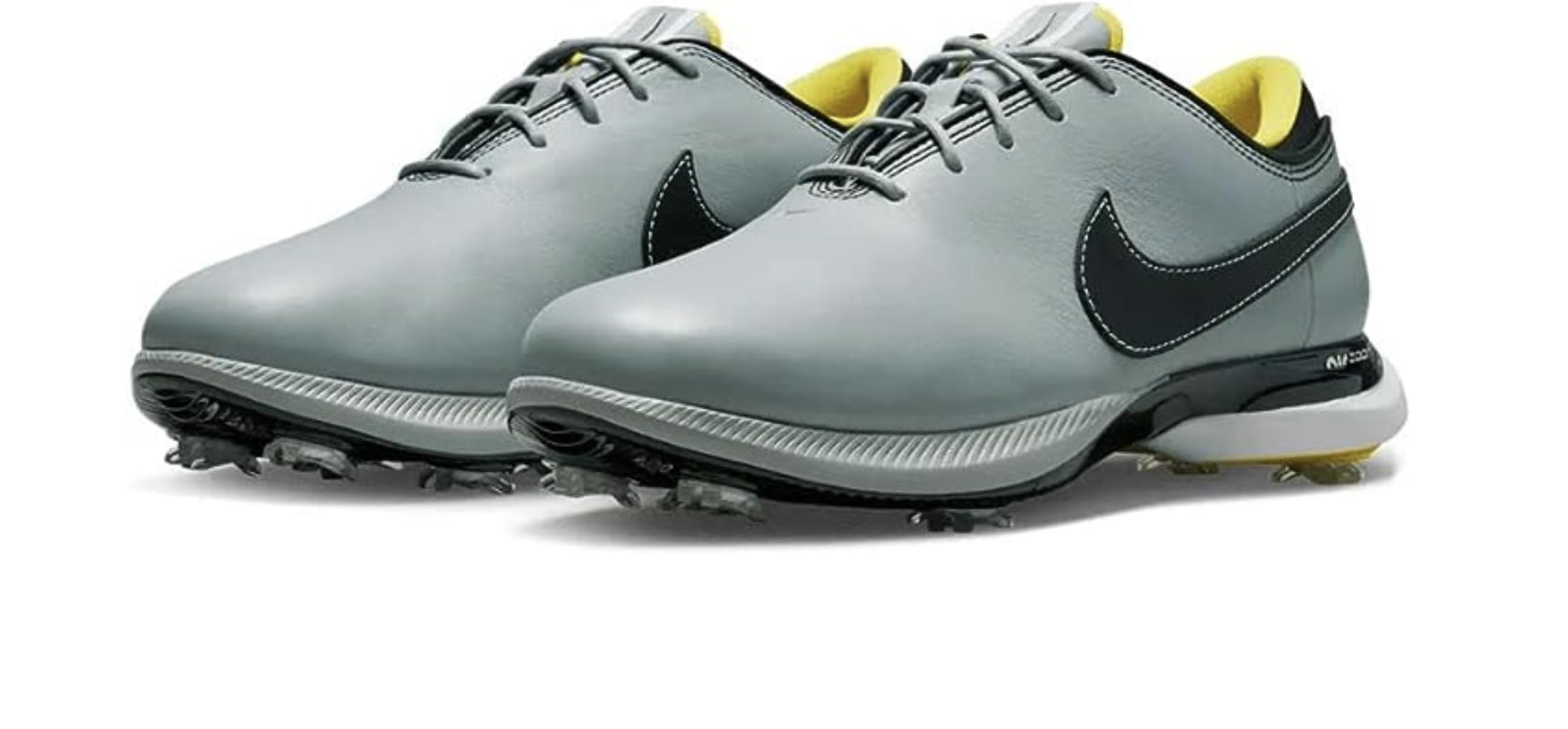 Nike Air Zoom Victory Tour 2 DJ6569-002 Smoke Grey-Black-Yellow Men's Golf Shoes 8 US