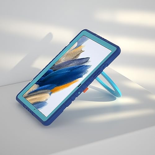 Protective Tablet PC Cover Case Hard Rugged Protective Cover Compatible with Samsung Galaxy Tab A8 Case 10.5 inch X200/X205 (2022) Tablet - Shockproof Protective Case, Carry Handle, Adjustable Shoulde