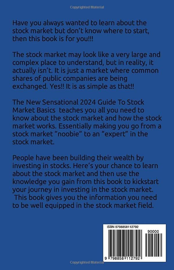 The New Sensational 2024 Guide To Stock Market Basics: Everything You Need To Know