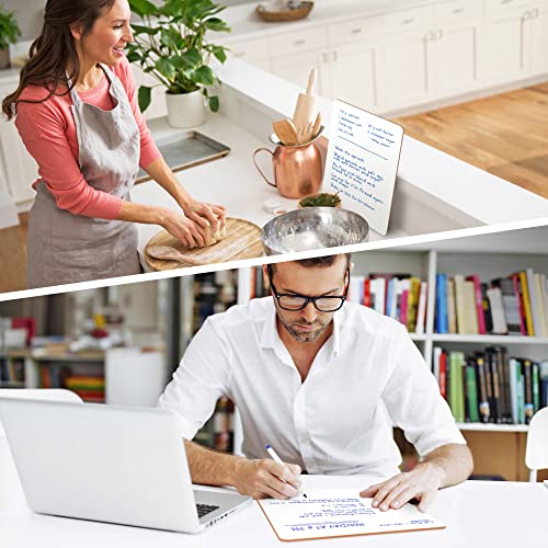Set of 12 Small White Board Dry Erase Boards Classroom Pack Mini White Boards 9"x12β Double Sided Personal Whiteboards for Students Teachers School Supplies Lapboards l 12 Mini Whiteboard Erasers Incl