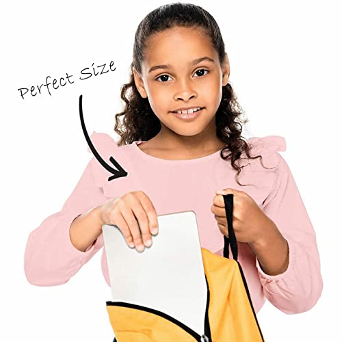 Set of 12 Small White Board Dry Erase Boards Classroom Pack Mini White Boards 9"x12β Double Sided Personal Whiteboards for Students Teachers School Supplies Lapboards l 12 Mini Whiteboard Erasers Incl