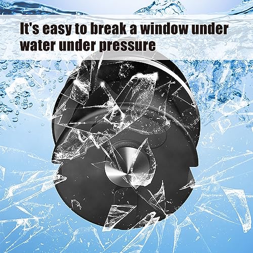 GKmow 1 PC Car Multi-Function Safety Hammer, Mini Emergency Window Breaker, Seat Belt Cutter Car Escape Tool, Universal Emergency Life Saver for Most Cars (Red)