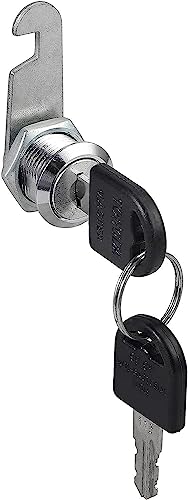 Cupboard Locks,time Lock Box, Cam Lock,Cabinet Lock 4Pcs Cam Lock Door Barrel Drawer Cabinet Mail Box Locker Cupboard 2 Key for Wood Metal Glass Door 20/25/30mm Cam Lock (Size:20mm) (Color : 20mm) (C