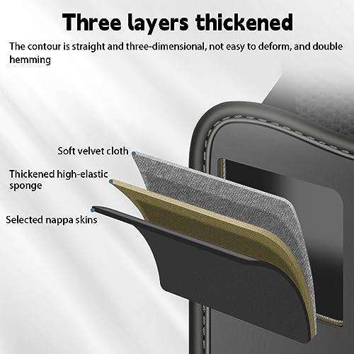BESULEN Car Handbag Holder Between Seats, Dog Pet Kid Barrier Road Trip Essentials, Large Capacity Net Pocket Purse Holder Storage Bag, Hanging Multi-Pocket Automotive Consoles Organizer