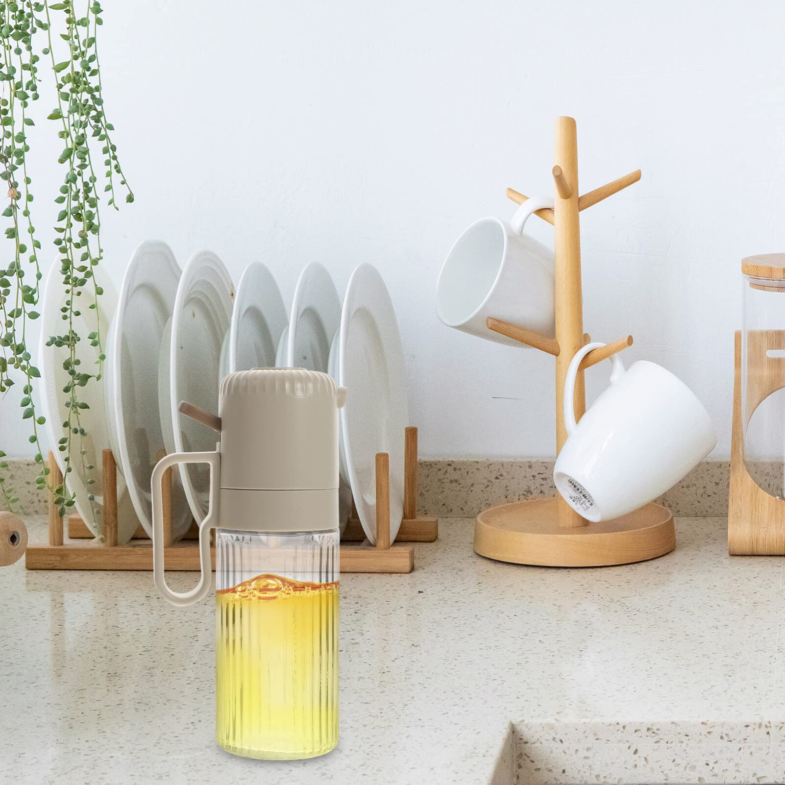 Cabilock Spray Bottle Olive Oil Spray Cooking Gadgets Oil Dispenser Container Oil Bottles for Kitchen .oil Dispenser Kitchen Gadgets Kitchen Oil Container Oil Holder Oil Sprayer for Cooking