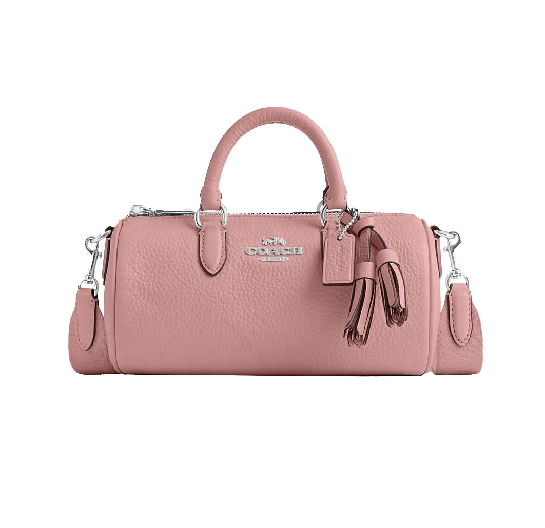 COACH Women's Lacey Crossbody Pebble Leather (Light Pink)