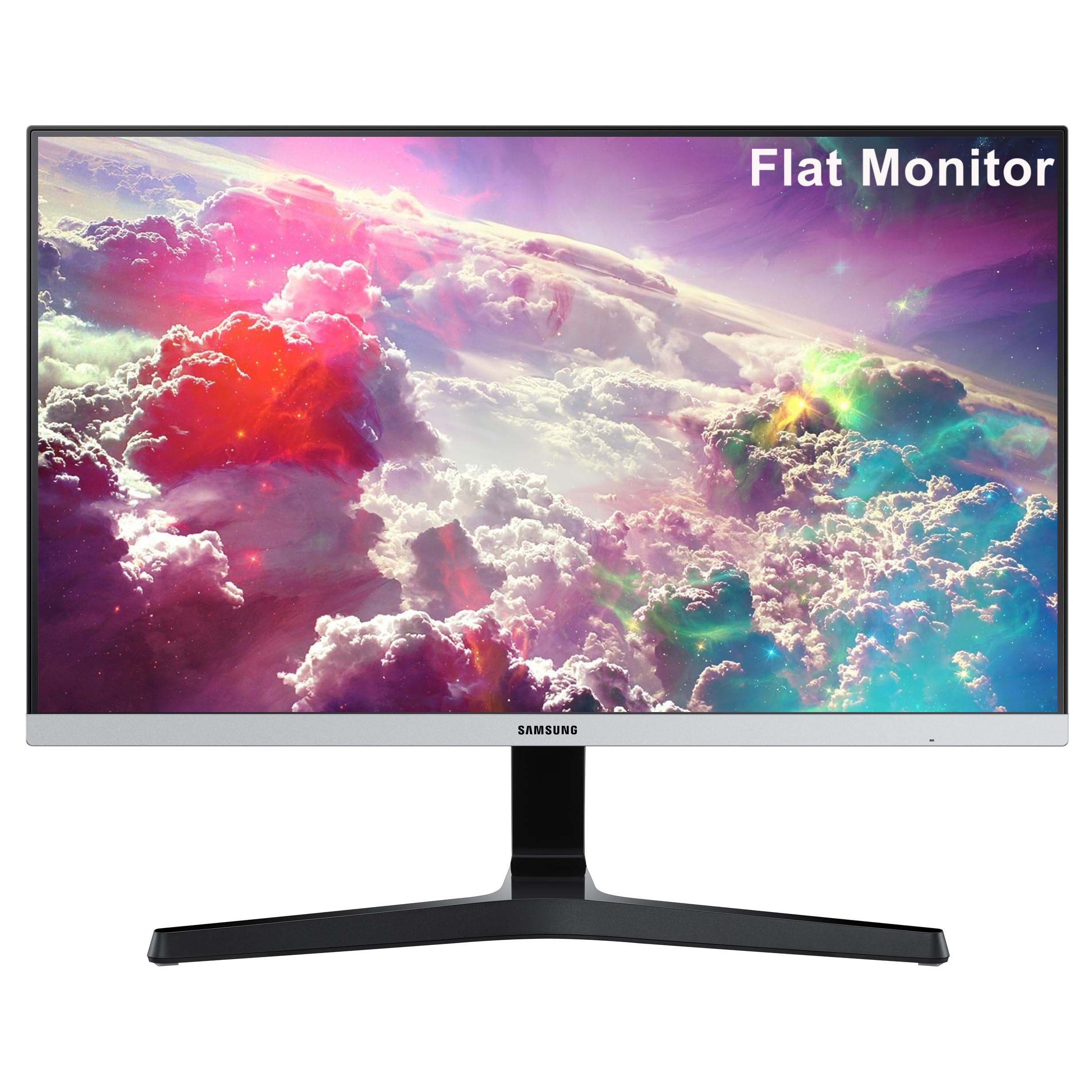 SAMSUNG 24" SR24R FHD 1080p IPS 75Hz Flat Monitor, Dark Gray - 23.8" 1920 x 1080, AMD Radeon FreeSync, 1000:1 Static Contrast Ratio, HDMI 1.4 + VGA Inputs