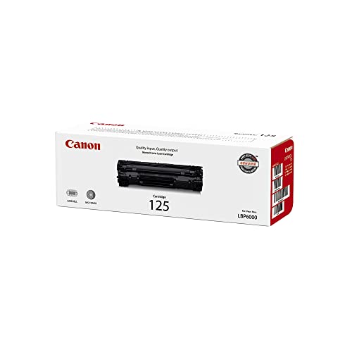 Canon Original 125 Toner Cartridge - Black ( packaging may vary )