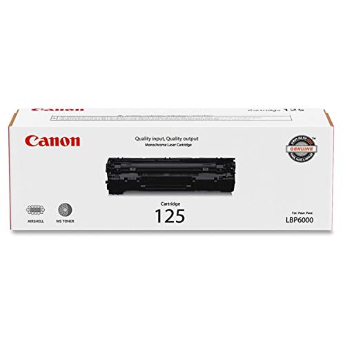 Canon Original 125 Toner Cartridge - Black ( packaging may vary )