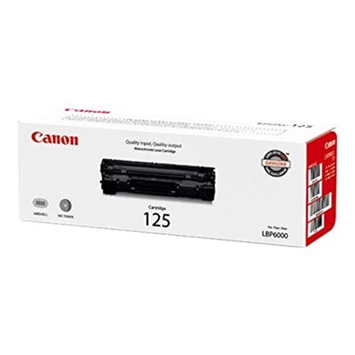 Canon Original 125 Toner Cartridge - Black ( packaging may vary )