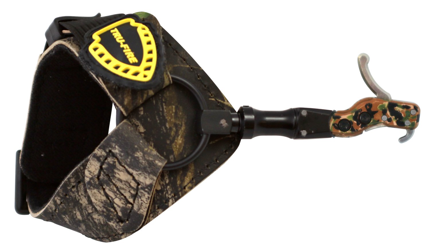 Tru-Fire Hardcore Buckle Foldback Archery Release + Flambeau Outdoors Safe Shot Bow Case