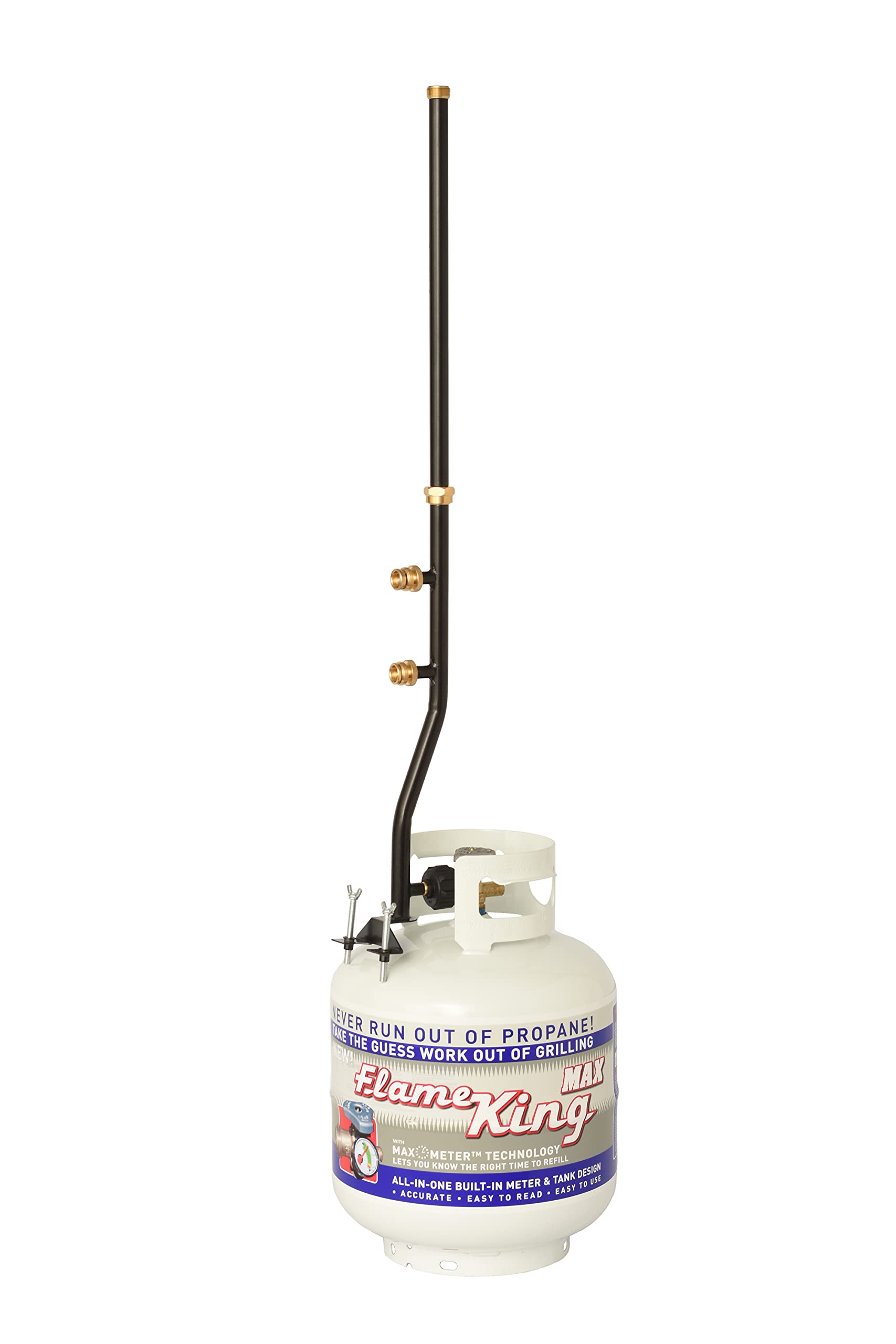 Coleman Northstar 1500 Lumens Propane Lantern + Flame King 3 Outlet Propane Distribution Post