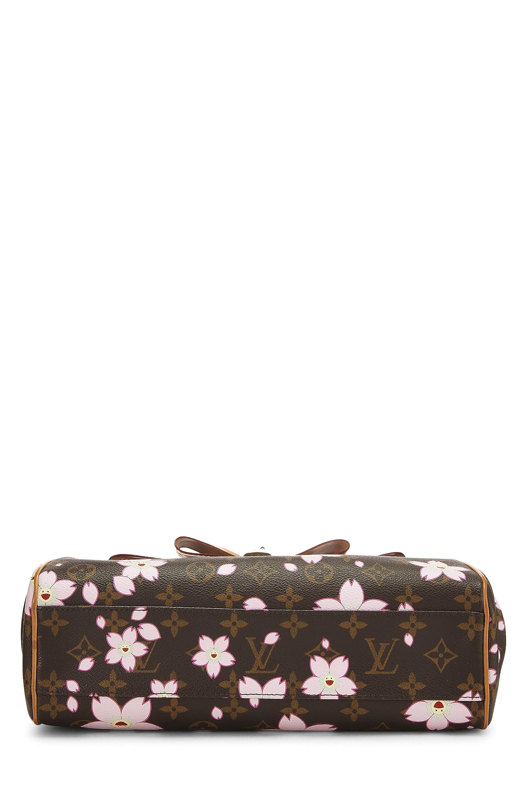 Louis Vuitton, Pre-Loved Takashi Murakami x Louis Vuitton Monogram Cherry Blossom Sac Retro PM, Brown
