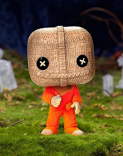 Funko Spirit Halloween Trick 'r Treat Sam with Razor Flocked POP! Figure | Horror Collectible
