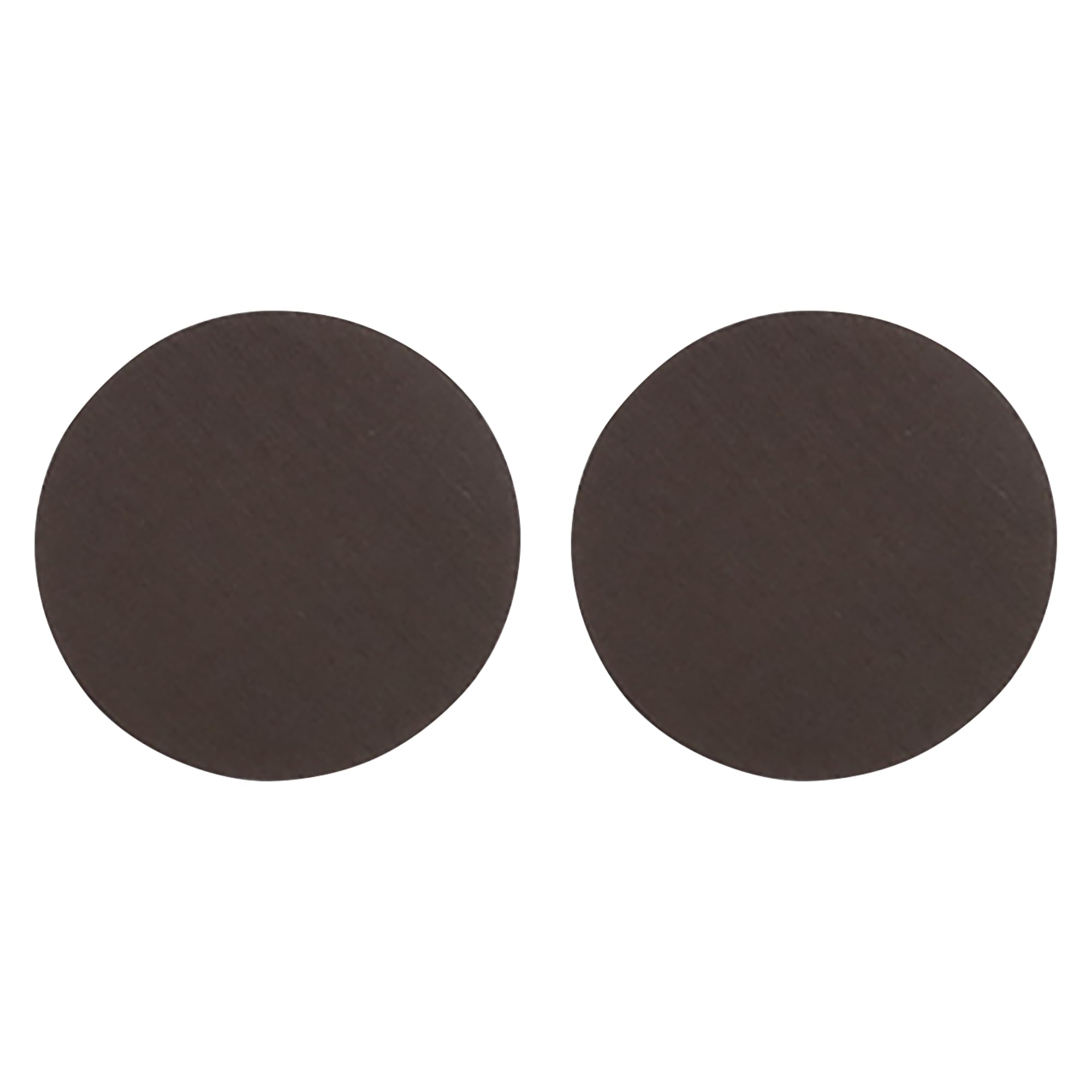 Kiven Led Light Cover,Light Blocking Stickers, 3.5in in Dia,Dark Brown Fabric, LED Light Dimming Sticker for Recessed Light/Can Light, LED Spotlight, Ceiling Light, Downlight