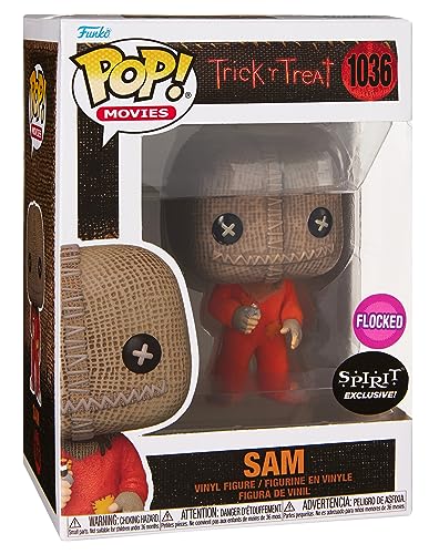 Funko Spirit Halloween Trick 'r Treat Sam with Razor Flocked POP! Figure | Horror Collectible