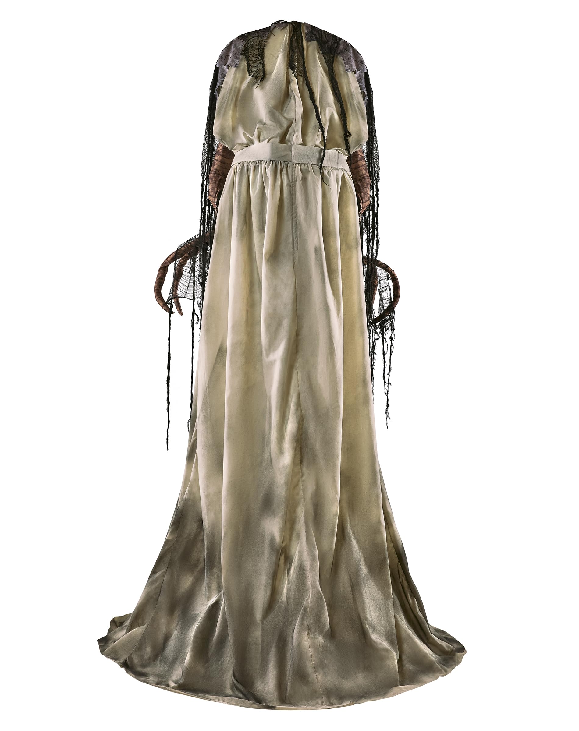 Spirit Halloween 7 Ft Darling Dolly Animatronic | Animated Decoration | Lurching Forward Motion | Blue Light Up LED Eyes | Plays Sounds
