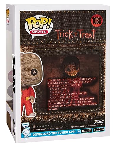 Funko Spirit Halloween Trick 'r Treat Sam with Razor Flocked POP! Figure | Horror Collectible