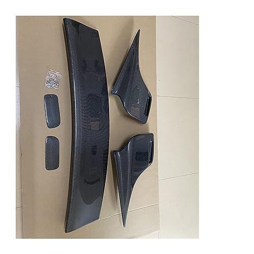 Quality Carbon Fiber Rear Roof Spoiler Wing Trunk Lip Boot Cover Car Styling ,Compatible for Toyota Supra MK4 JZA80 (Color : FRP)