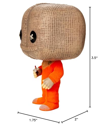 Funko Spirit Halloween Trick 'r Treat Sam with Razor Flocked POP! Figure | Horror Collectible