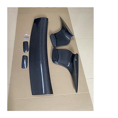 Quality Carbon Fiber Rear Roof Spoiler Wing Trunk Lip Boot Cover Car Styling ,Compatible for Toyota Supra MK4 JZA80 (Color : FRP)