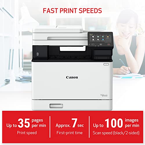 Canon Color imageCLASS MF753Cdw - All in One, Duplex, Wireless, Mobile-Ready Laser Printer with 3 Year Limited Warranty