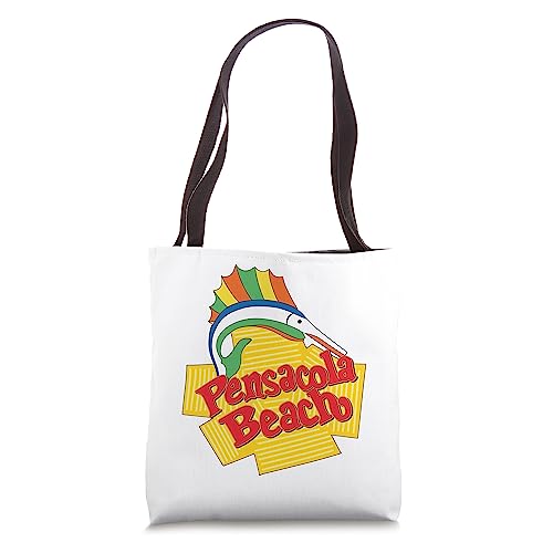 Pensacola Beach Sign Tote Bag