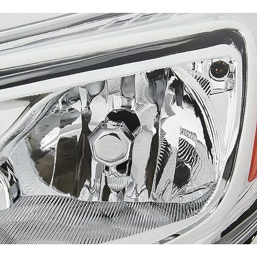MXDEQHF Headlight Left Driver Side Clear Lens Chrome Housing Halogen Type BM5Z13008M 5_HD-JH-FFOC12-L BM5Z13008K