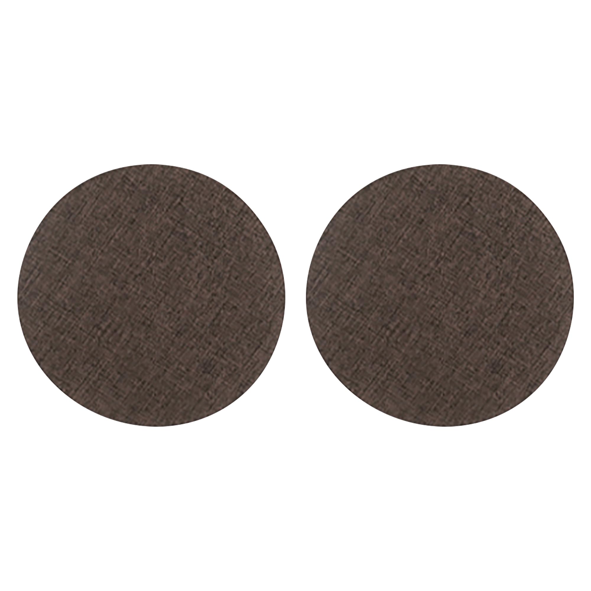 Kiven Led Light Cover,Light Blocking Stickers, 3.9in in Dia, Brown Fabric, LED Light Dimming Sticker for Recessed Light/Can Light, LED Spotlight, Ceiling Light, Downlight