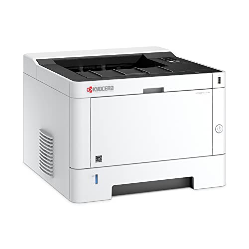 Kyocera ECOSYS P2235dw Monochrome Network Laser Printer, 37ppm, Up To Fine 1200 dpi, Gigabit Ethernet, Wireless & Wi-Fi Direct, Mobile Print, Auto-Duplex, LED Control Panel, 256 mb, 250 sheet tray