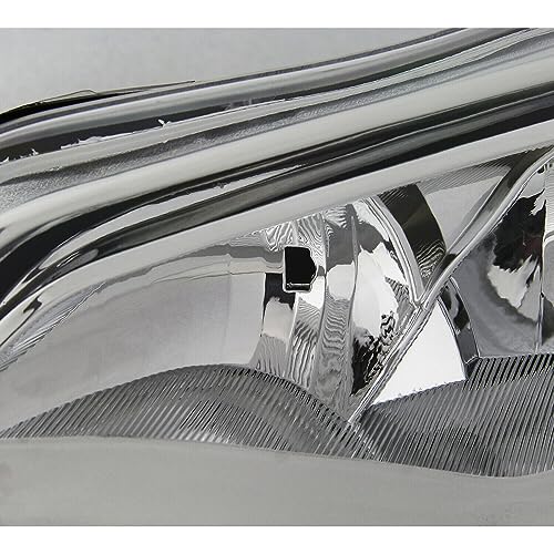 MXDEQHF Headlight Left Driver Side Clear Lens Chrome Housing Halogen Type BM5Z13008M 5_HD-JH-FFOC12-L BM5Z13008K