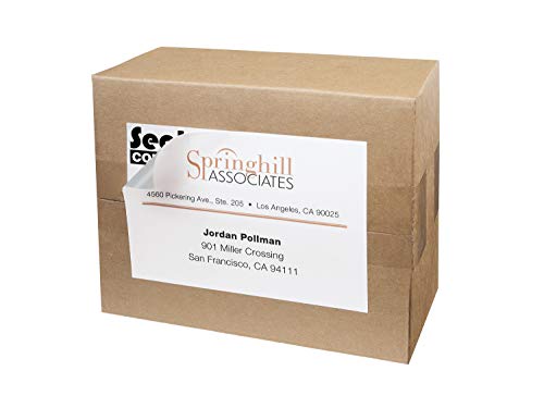 Avery Printable Shipping Labels, 4" x 6", White, Packs of 20, 6 Packs, 120 Blank Address Labels Total (05292)