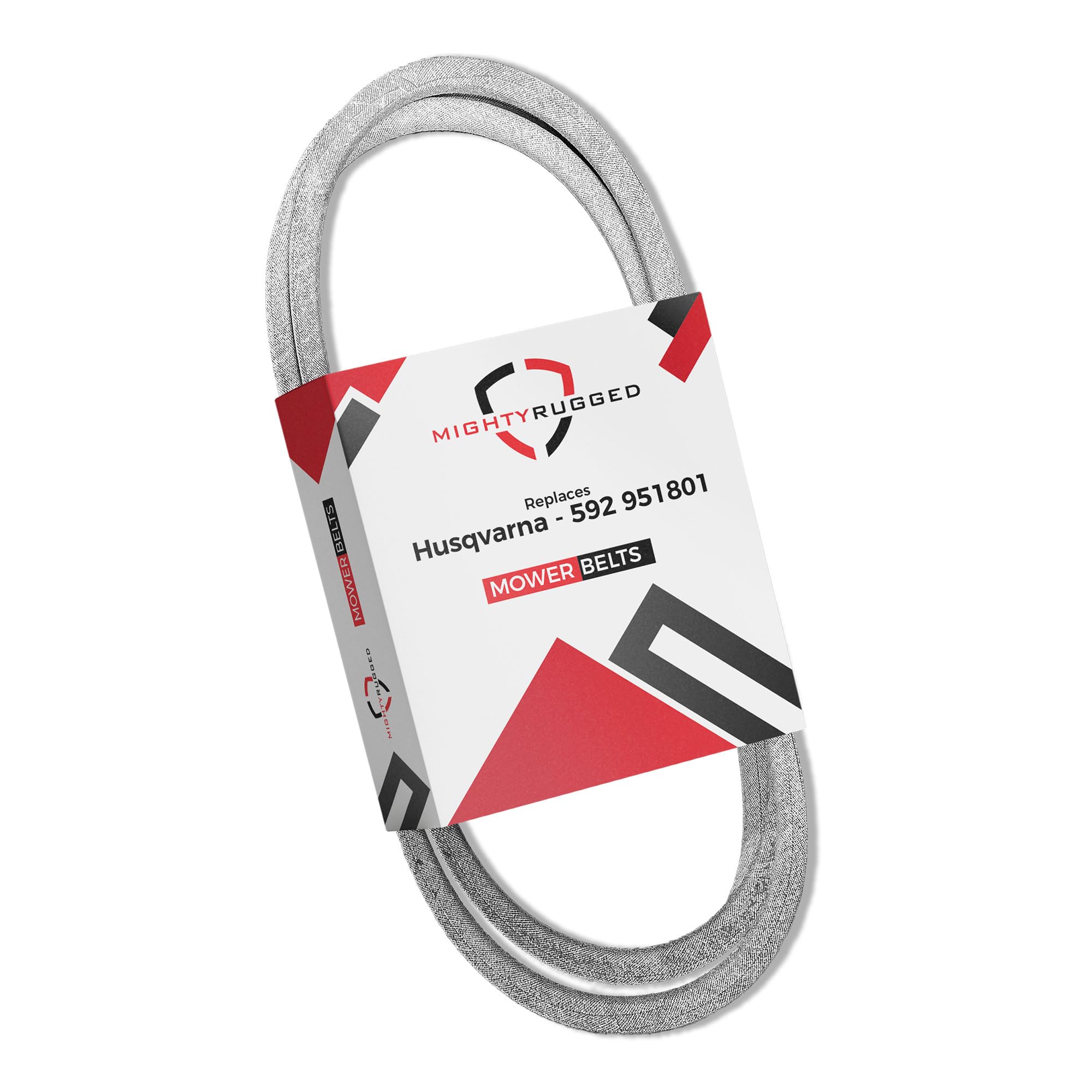 MightyRugged 592951801 Husqvarna Deck Belt Replacement - Belt Length 152" - Premium, Heavy-Duty, Aramid Cord for Husqvarna Zero-Turn 54" Deck Mowers - Husqvarna Z254F Deck Belt