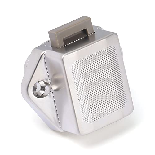 Durable Home Gadget Zinc Alloy Furniture Hardware Push Button Latch Cabinet Door Catch Cabinet Lock Car Push Lock - (Color: gold)