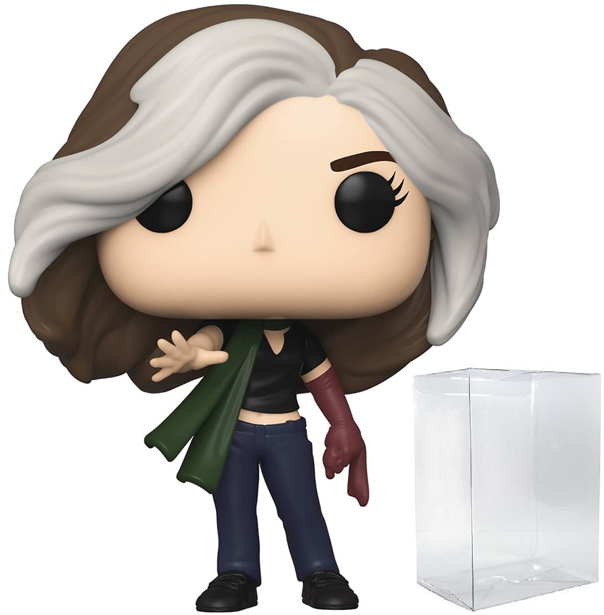 POP Marvel: X-Men 20th Anniversary - Rogue Funko Vinyl Figure (Bundled with Compatible Box Protector Case) Multicolor 3.75 inches