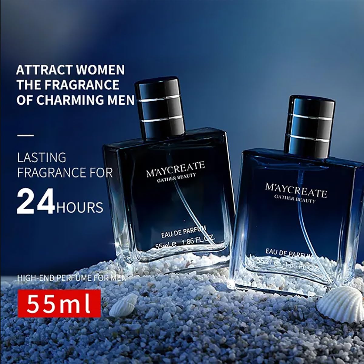 HUIBDLA Savagery Pheromone Men Perfume, Long Lasting Pheromone Cologne for Men, Pheromone Perfume Spray for Men Attract Women, Men's Pheromone Cologne (Color : Black)