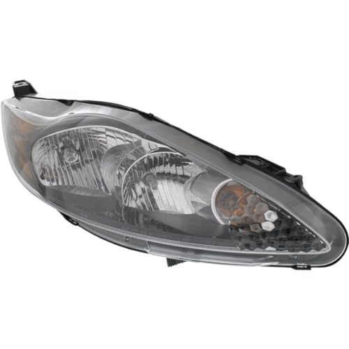 Hyiccoes Headlight Halogen Right Side Clear Lens W/Bulb Headlamp FO2503300 CE8Z13008A 16572501