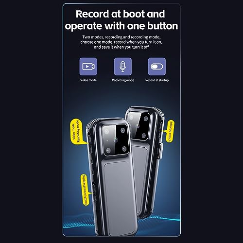 Back Clip Camera, Plastic Infrared Night WiFi HD Sports Camera USB2.0 Interface 1080P 16G Storage for Cycling