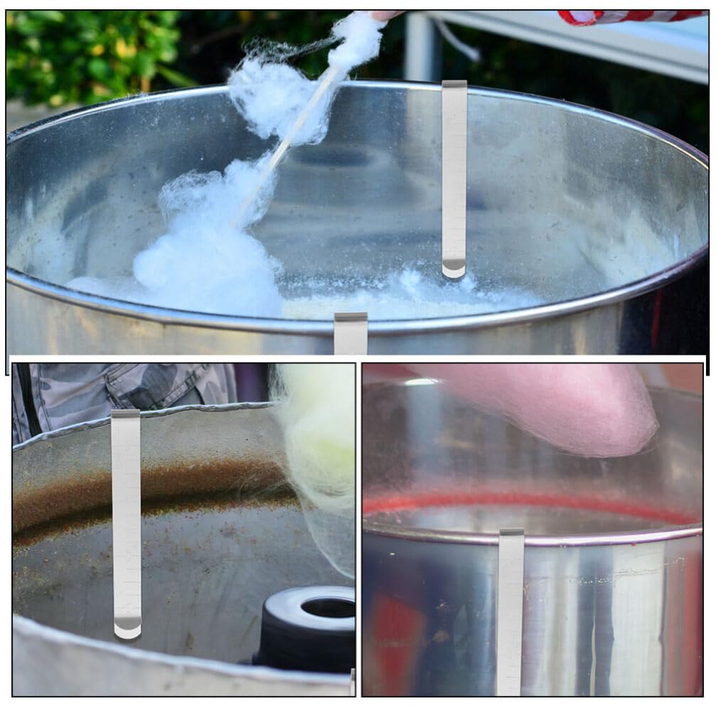 Kichvoe Clips 20pcs Cotton Candy Clip Stabilizer Cotton Candy Machine Parts Marshmallow Stabilizing Securing Candy- Machine Supplies Marshmallow Stabilizer