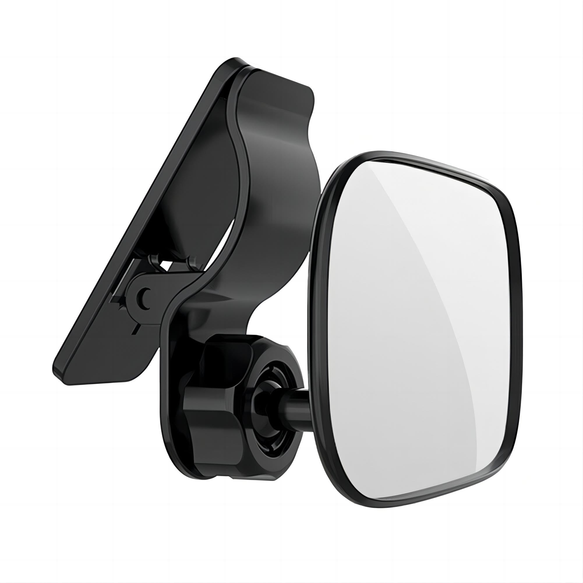 Car Interior Rearview Baby Mirror - Wide Angle Convex Clip-on Mirror Adjustable for Viewing Rear Passengers