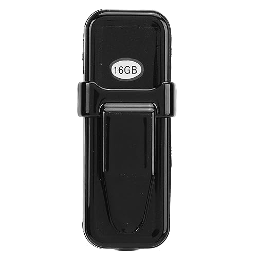 Back Clip Camera, Plastic Infrared Night WiFi HD Sports Camera USB2.0 Interface 1080P 16G Storage for Cycling