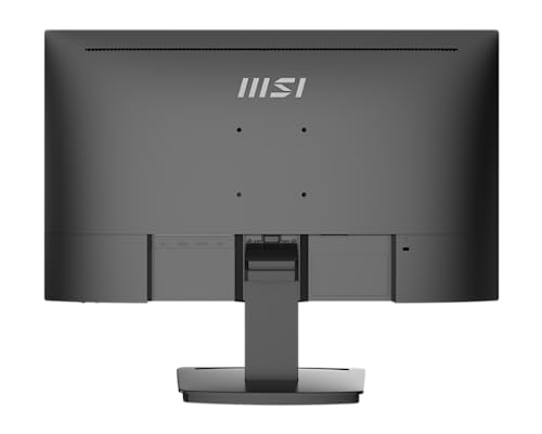 MSI 24” IPS FHD (1920 x 1080) Non-Glare with Super Narrow Bezel 100HZ 1ms 16:9 with Tilt Stand (Pro MP243X), Black