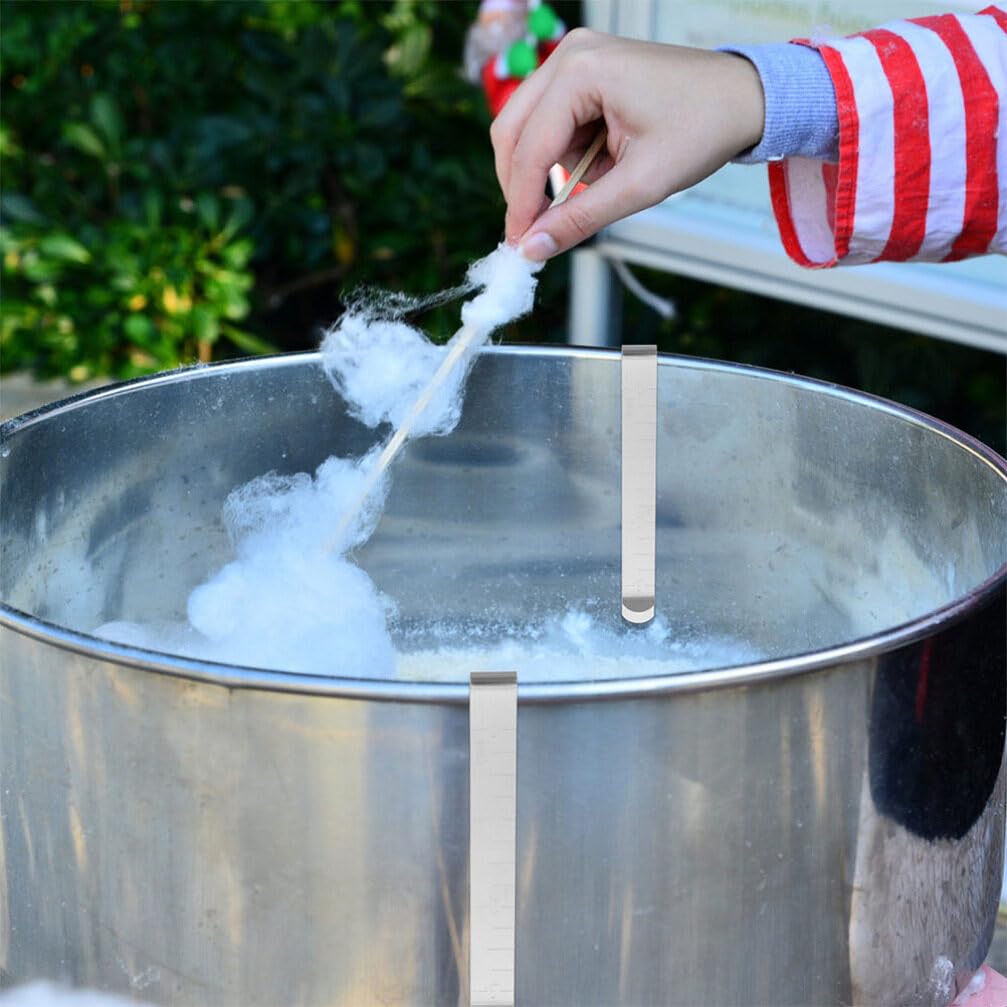 Kichvoe Clips 20pcs Cotton Candy Clip Stabilizer Cotton Candy Machine Parts Marshmallow Stabilizing Securing Candy- Machine Supplies Marshmallow Stabilizer