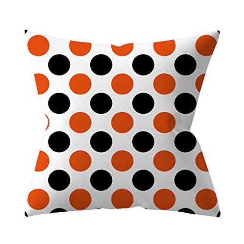 IAMAGOODLADY Halloween Decorations,Halloween Throw Cover Cases Decorative Sofa Cushion Cover,Spooky Party Carnival Supplies,Scary Ghost Creepy Decor Halloween Ornament