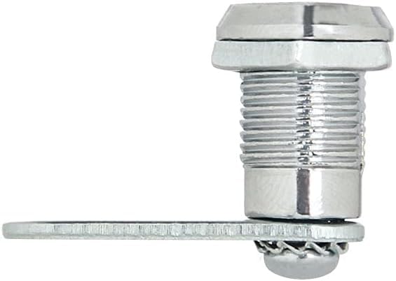 Locker Lock,Glass Cabinet Lock, Cam Lock,Cabinet Lock 4PCS Cam Cylinder Locks Door Cabinet Mailbox Drawer Cupboard Locker Security Furniture Locks with Plastic Keys Hardware