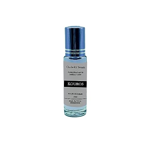 Clashoky Fragrance Perfume Oils Kouros Cologne Roll On Body Oil for Men (12ml) (Pack of 1)