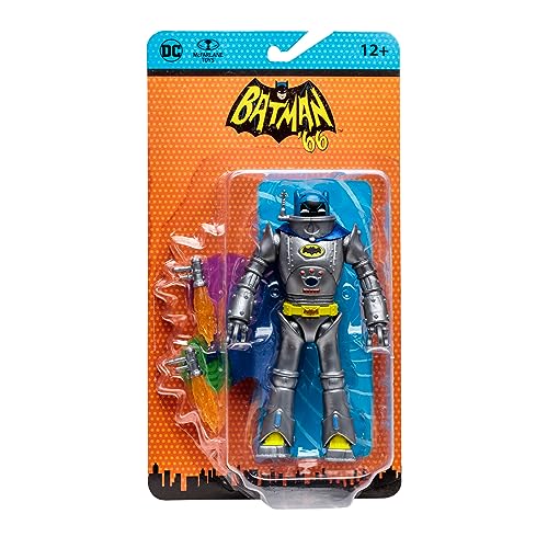 McFarlane Toys - DC Retro Robot Batman (Batman 66' Comic) 6in Action Figure