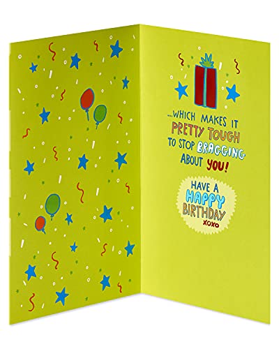 American Greetings Birthday Card for Grandson (Bragging About You)