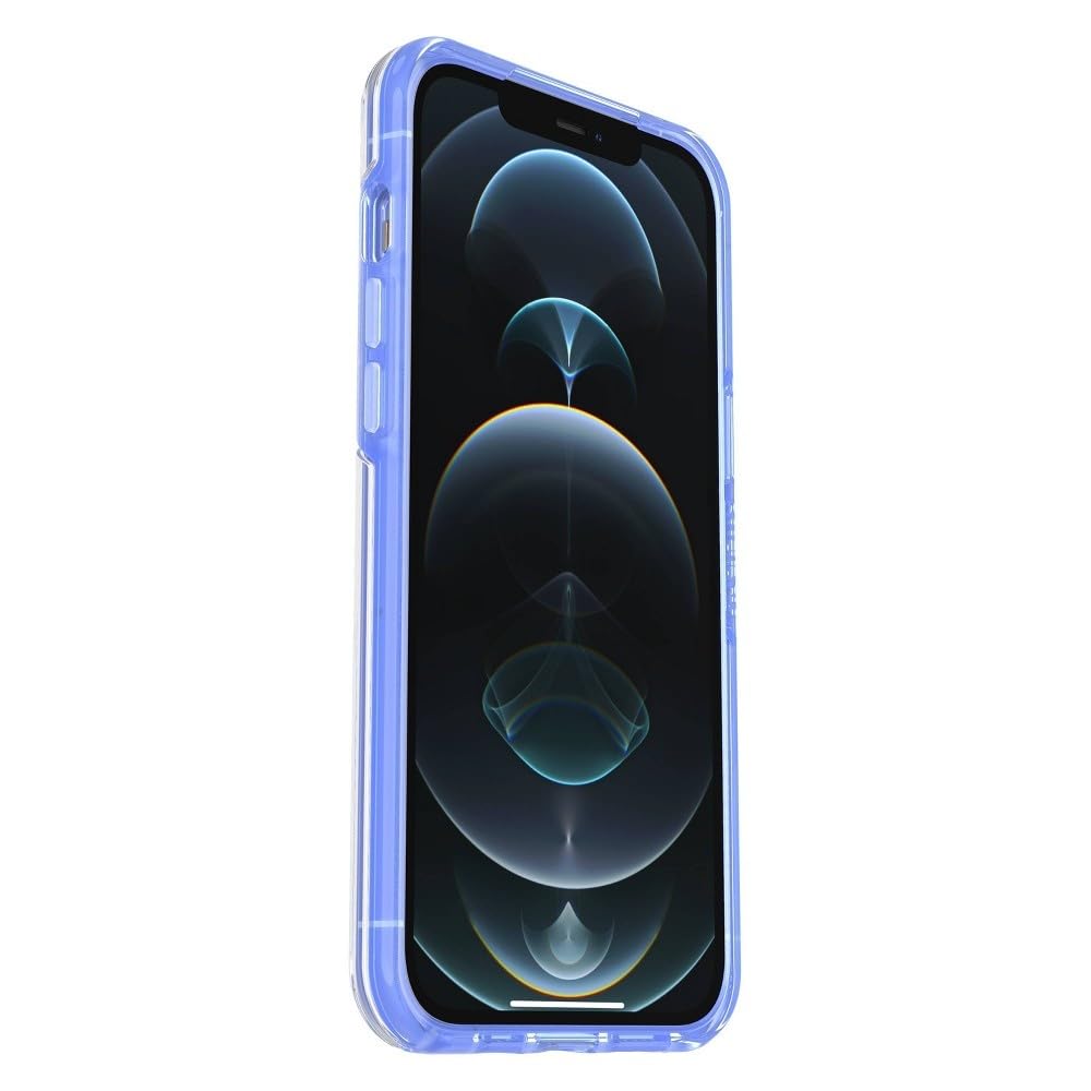OtterBox iPhone 13 Pro Max & iPhone 12 Pro Max (Only) - Symmetry Series Case - Reset Purple - Ultra-Sleek - Wireless Charging Compatible - Raised Edges Protect Camera & Screen - Non-Retail Packaging